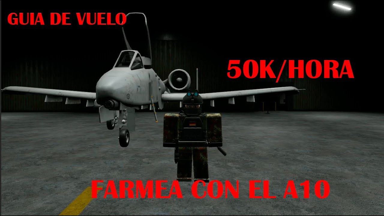 La mejor forma de farmear con el A10 en BRM5+GUIA DE VUELO! - YouTube