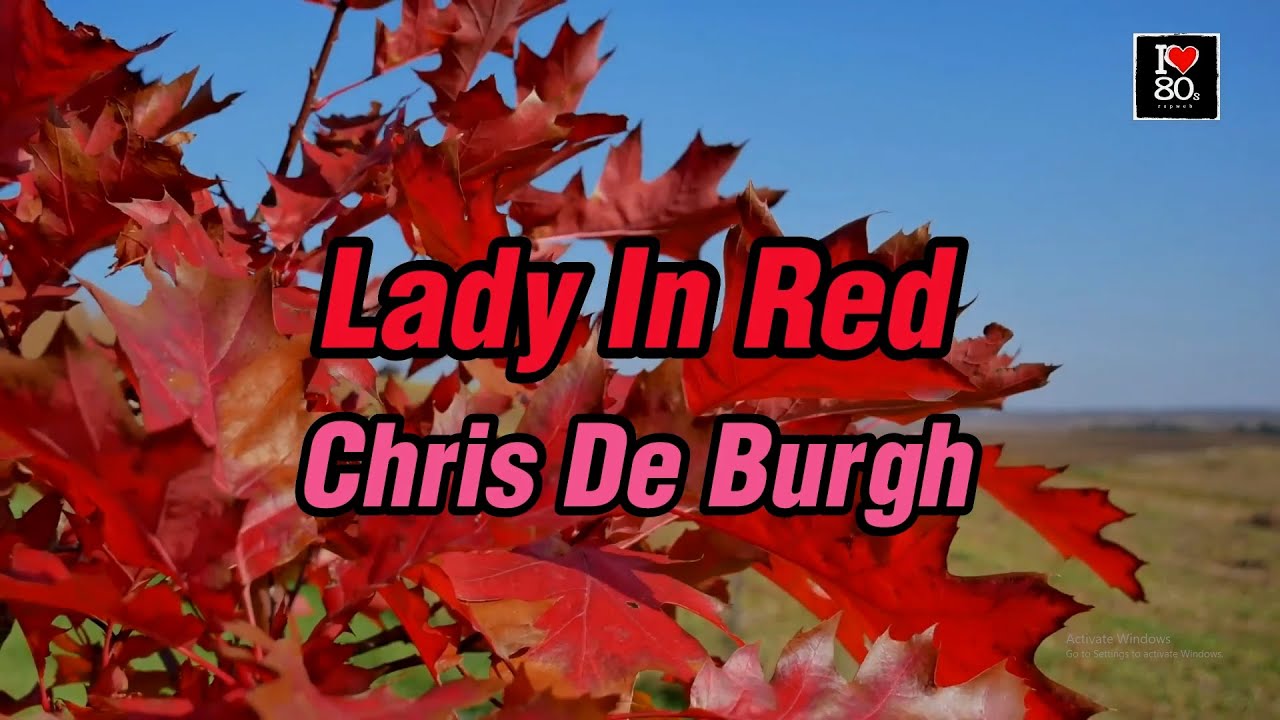 Chris De Burgh - Lady In Red [Karaoke Classics HD] - YouTube