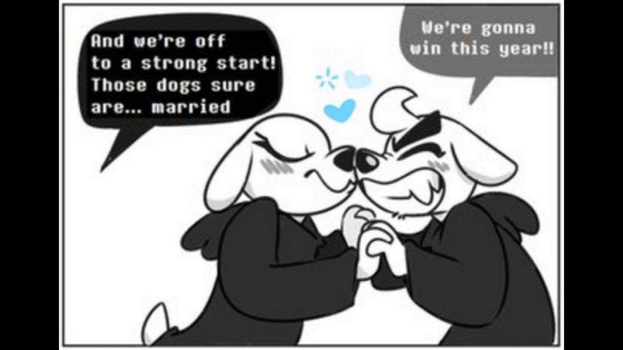 Undertale Comic Dub: Nose Nuzzle Contest - YouTube