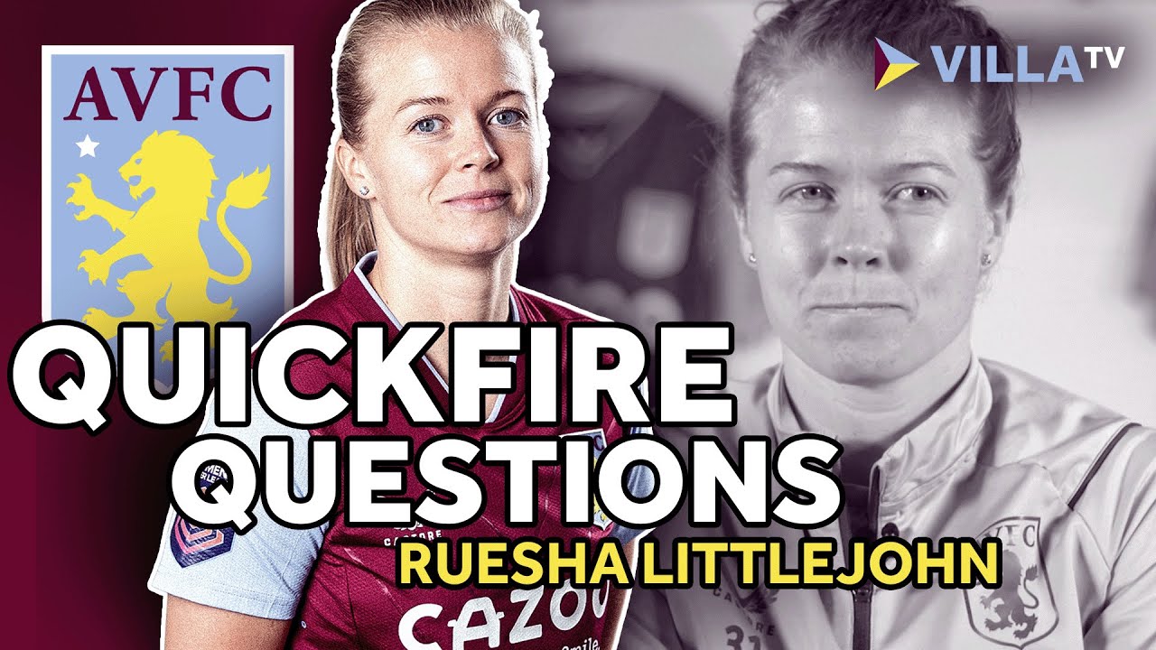 QUICKFIRE QUESTIONS | Ruesha Littlejohn - YouTube
