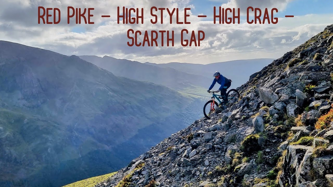 Lake District Mountain Biking.. A ride of attrition! Red Pike, High ...