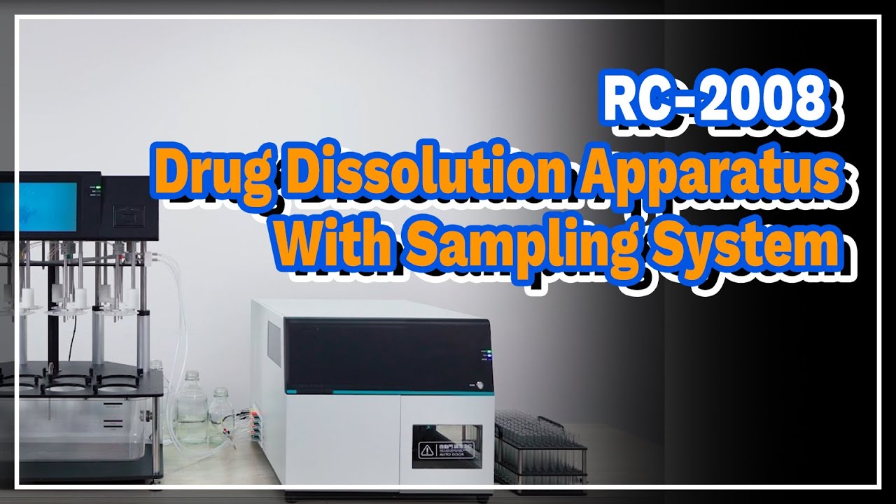 RC 2008 Drug Dissolution Apparatus With Sampling System - YouTube