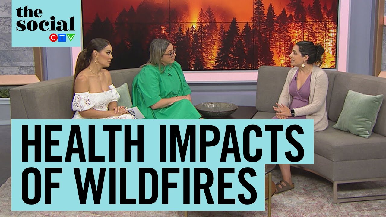 The health impacts of wildfires | The Social - YouTube