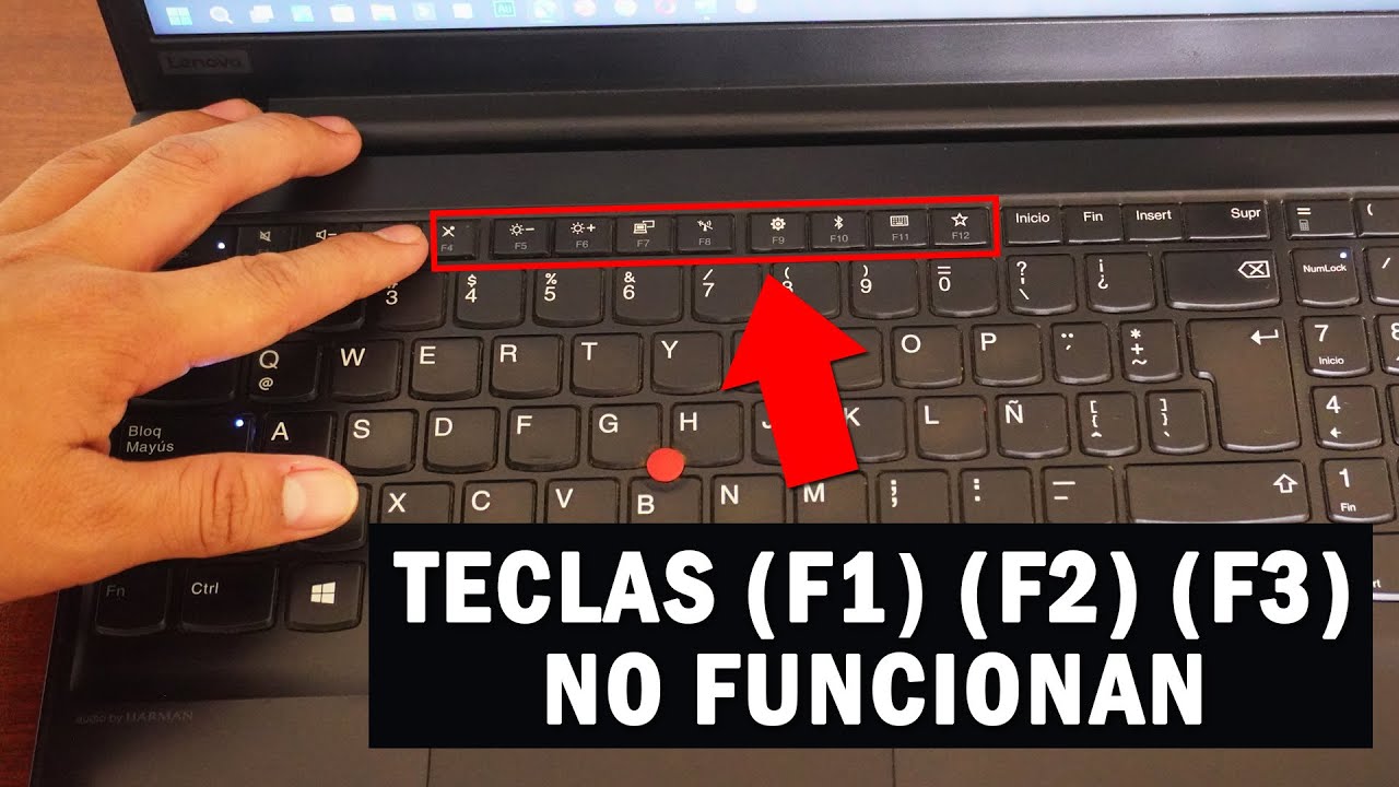 SoluciÓn Teclas F1 F2 F3 F4 F5 No Funcionan En Mi Laptop Pc