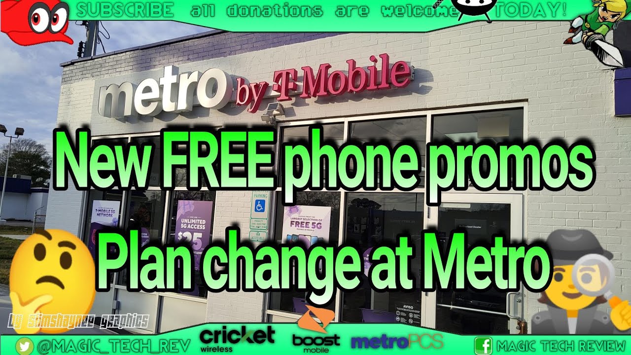 New FREE phone promos & plan change at Metro by tmobile Review - YouTube