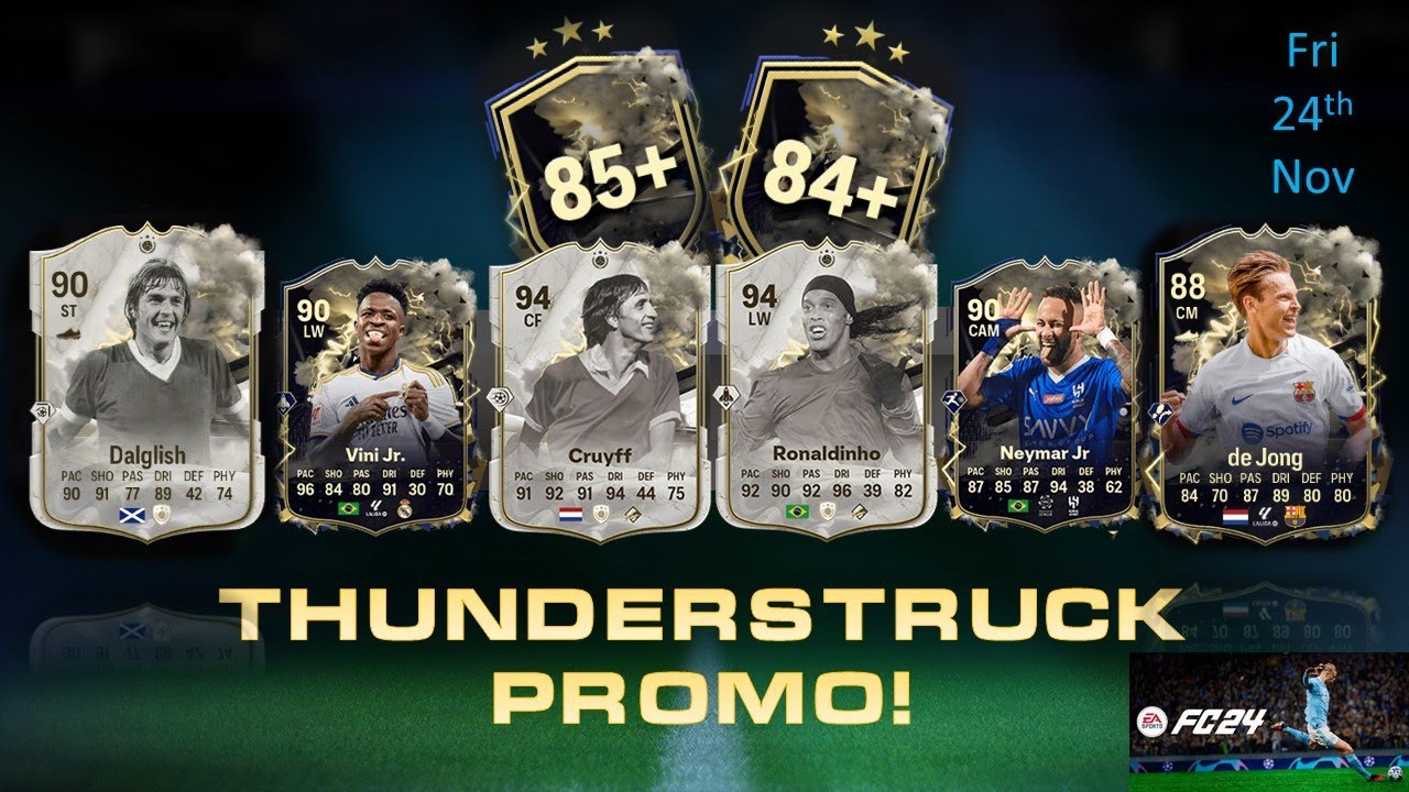 FC24 | I don't believe some of these New Thunderstruck Players & Icons ...