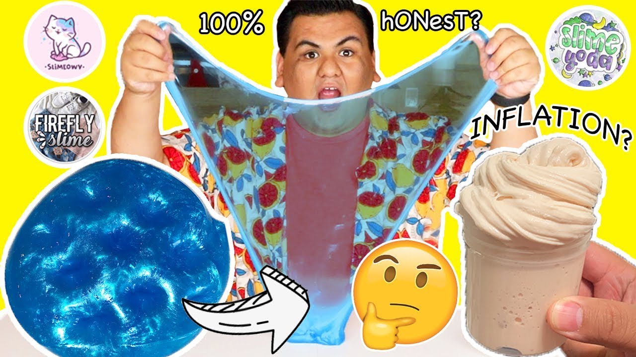 100% HONEST FAMOUS SLIME SHOP REVIEW!!! @SLIMEYODA @FIREFLYSLIME ...