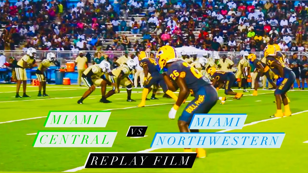 Miami Central Rockets vs Miami Northwestern Bulls - REPLAY FILM # ...