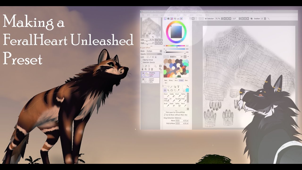FeralHeart Unleashed Stream - Making a FHU Preset - YouTube