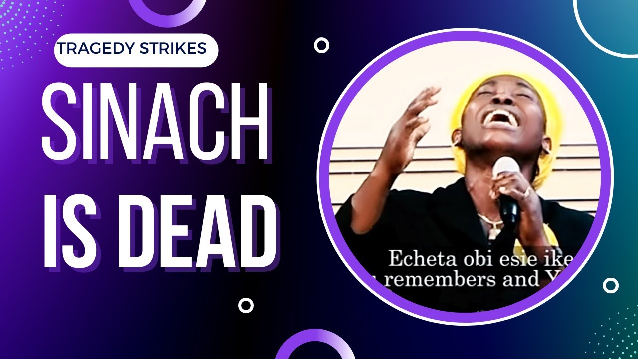 SINACH IS DEAD - YouTube