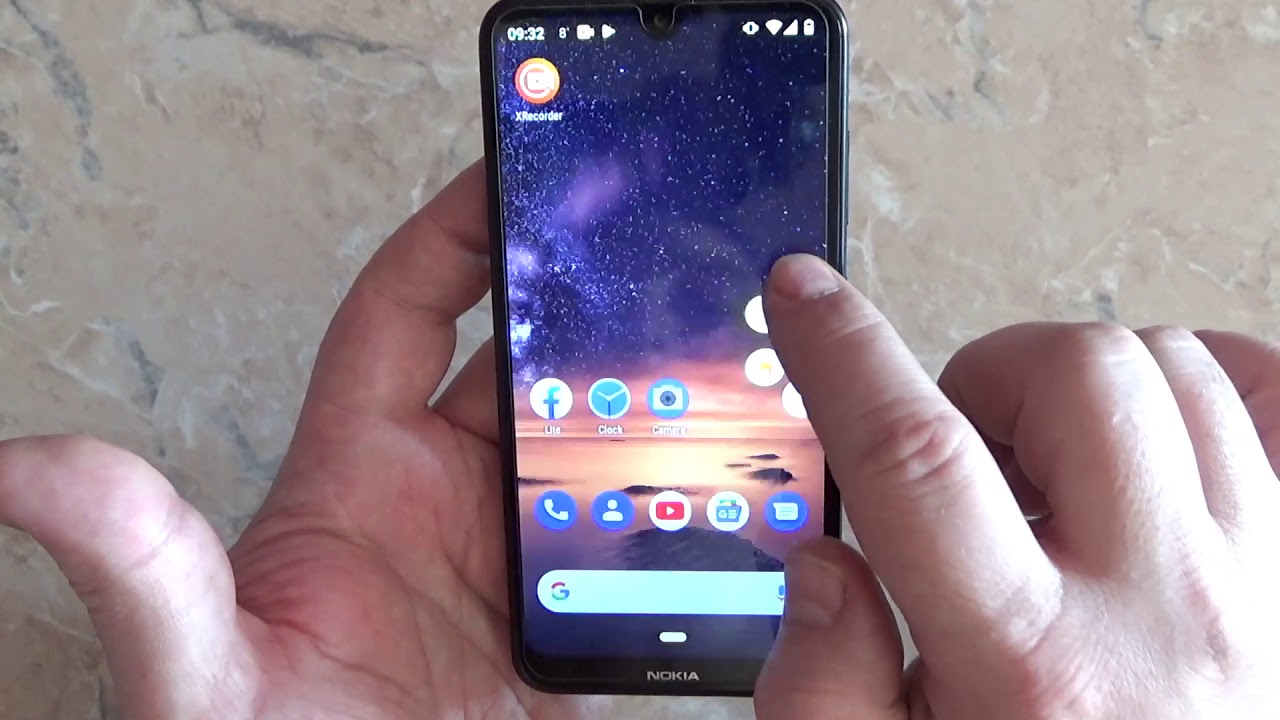 NOKIA 3.2 screen record or any NOKIA android one smartphone - YouTube