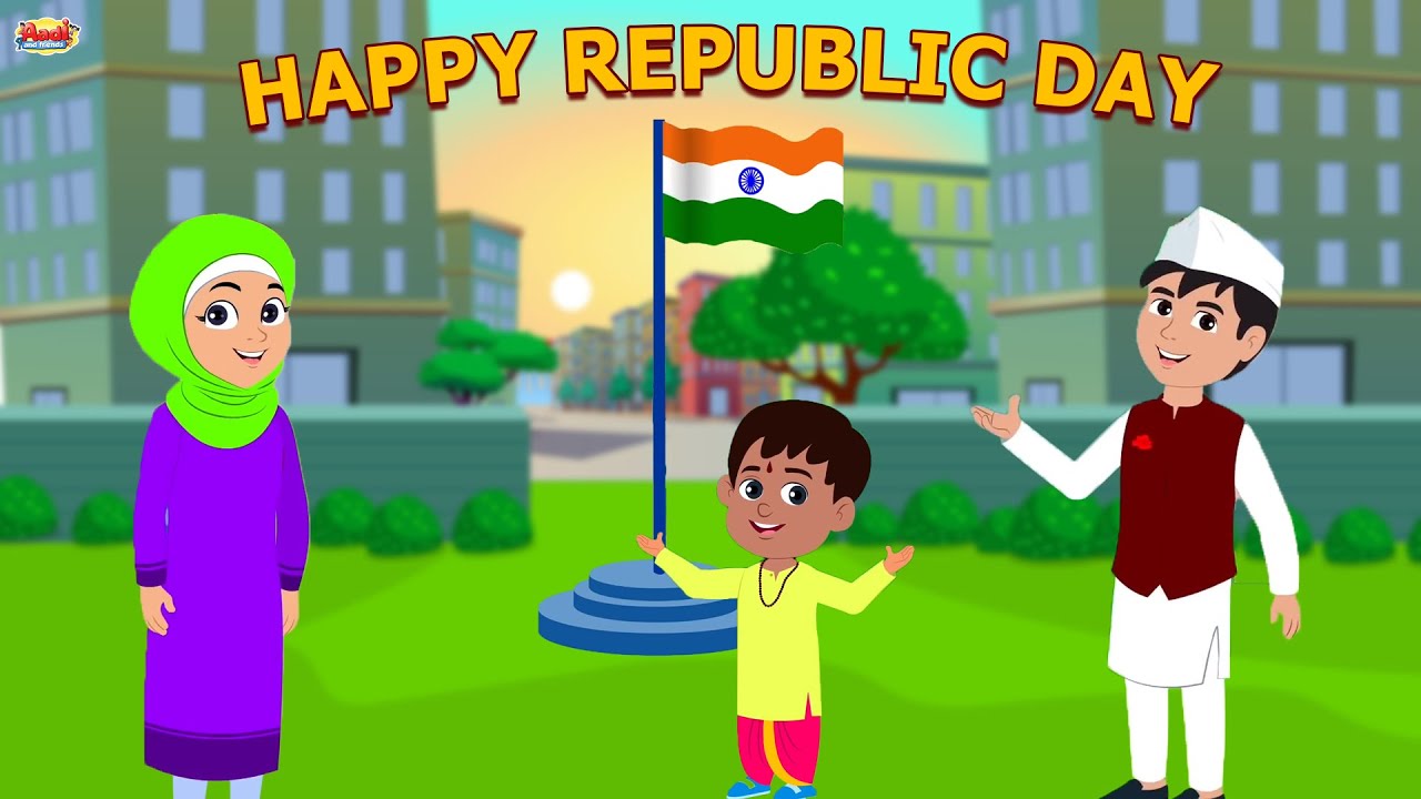 Republic Day Images Animated 12+ Thousand Kids Republic Day