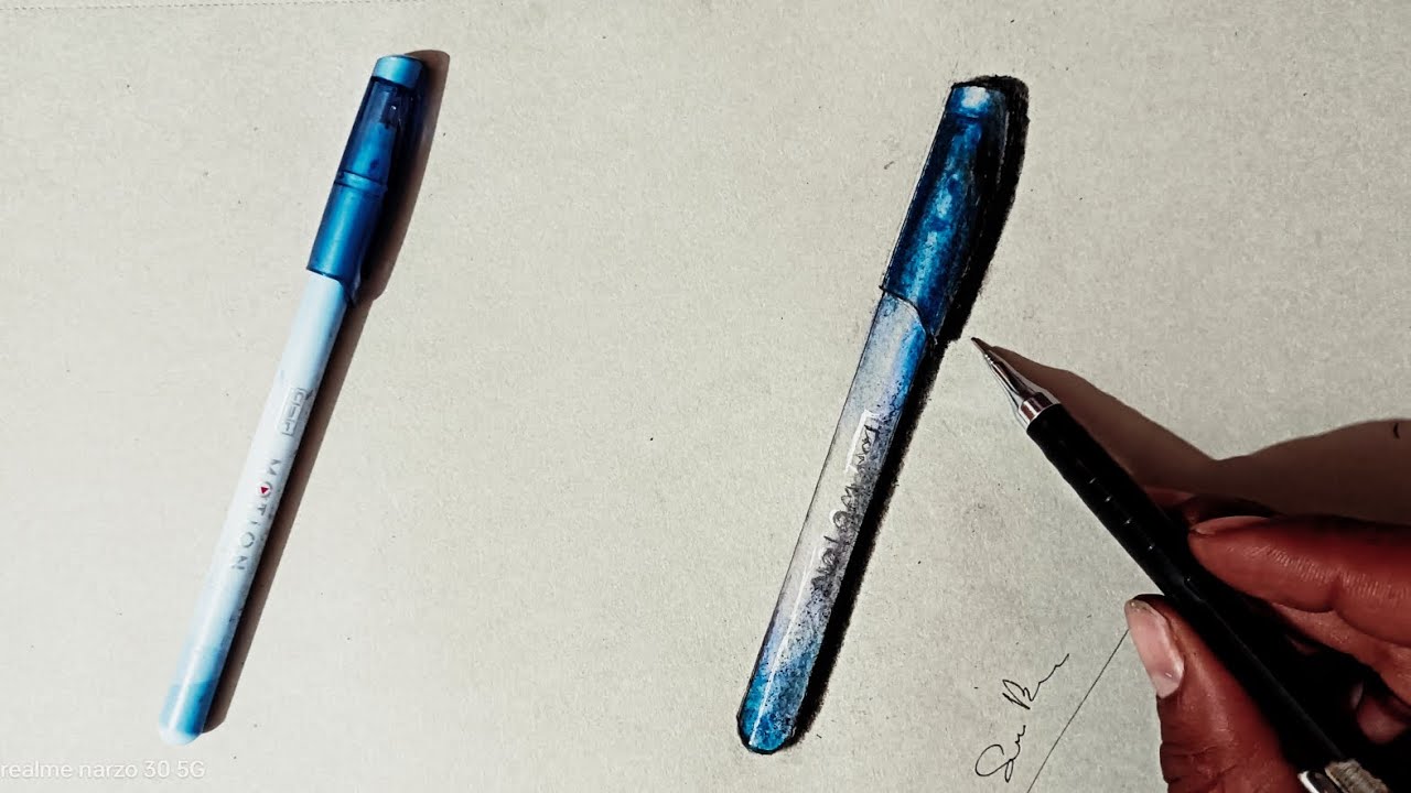 3D Art || So Realistic pen drawing tips for beginners Canvas Whizstudio ...