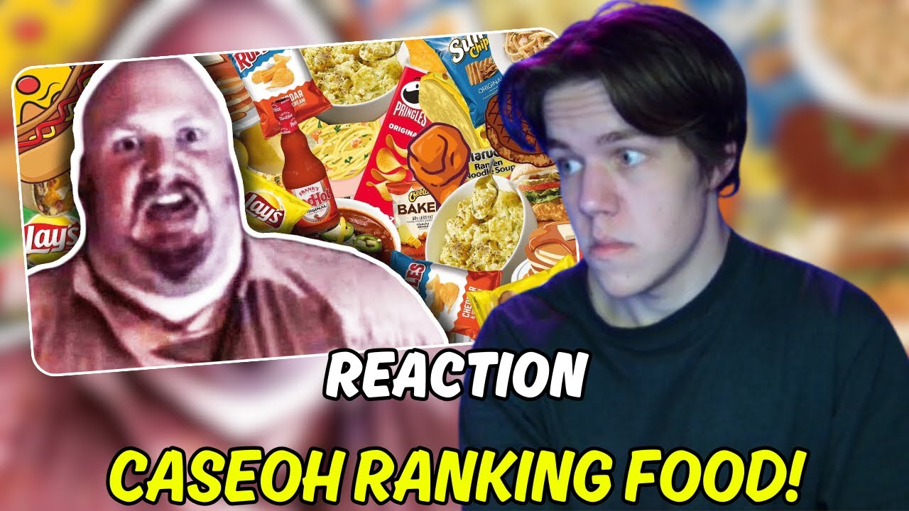 REACTING to CASEOH RANKING FOOD! - YouTube
