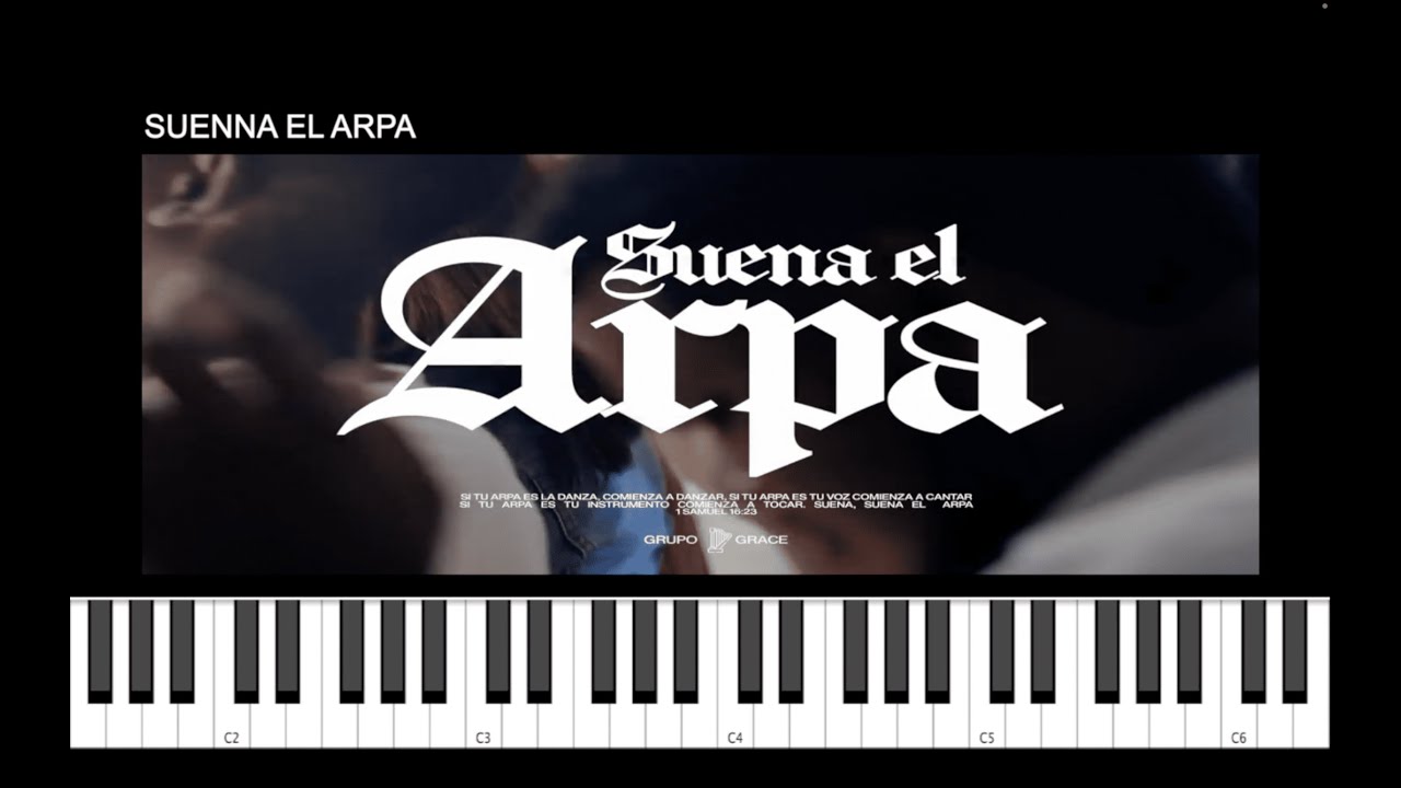 Suena El Arpa | Piano Tutorial | Grupo Grace - YouTube