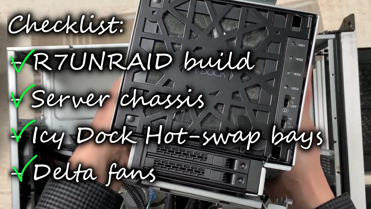 Finalizing the server build - YouTube