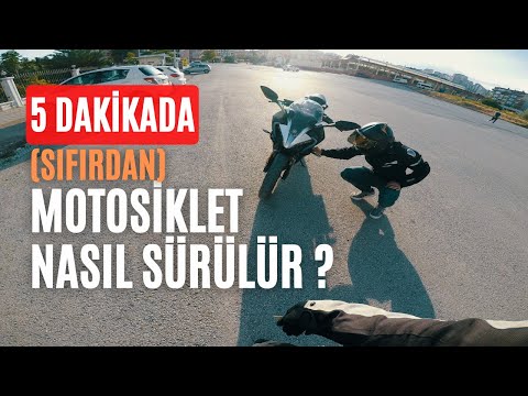 SIFIR SR250 İLE MOTOSİKLET SÜRMEYİ ÖĞRETTİM