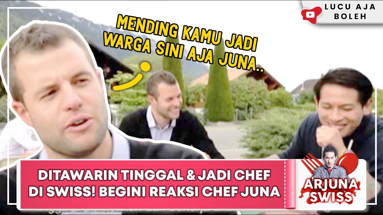 GOKIL, DITAWARIN TINGGAL DAN JADI CHEF DI SWISS! BEGINI REAKSI CHEF ...