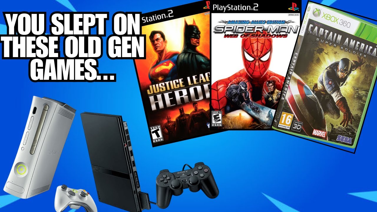 These Old Gen Superhero Games Were Better Than You Remember - YouTube
