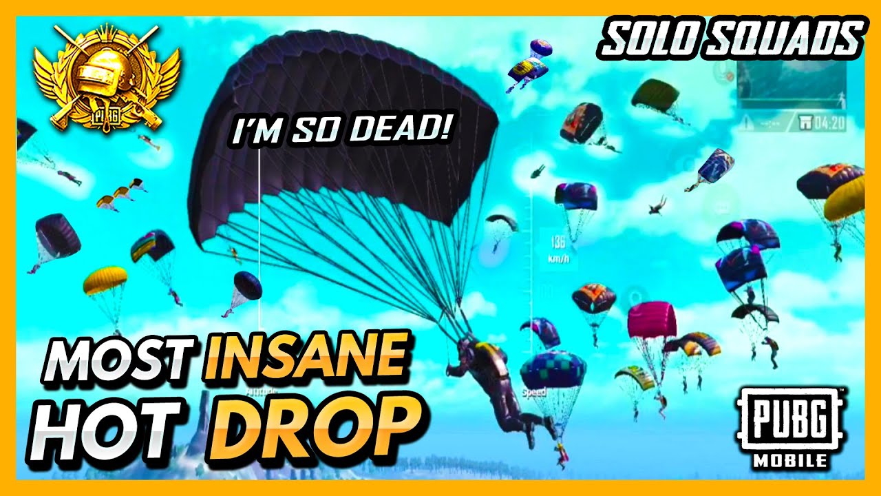 MOST INSANE HOT DROP EVER! 20+ Kills Solo Squads - YouTube