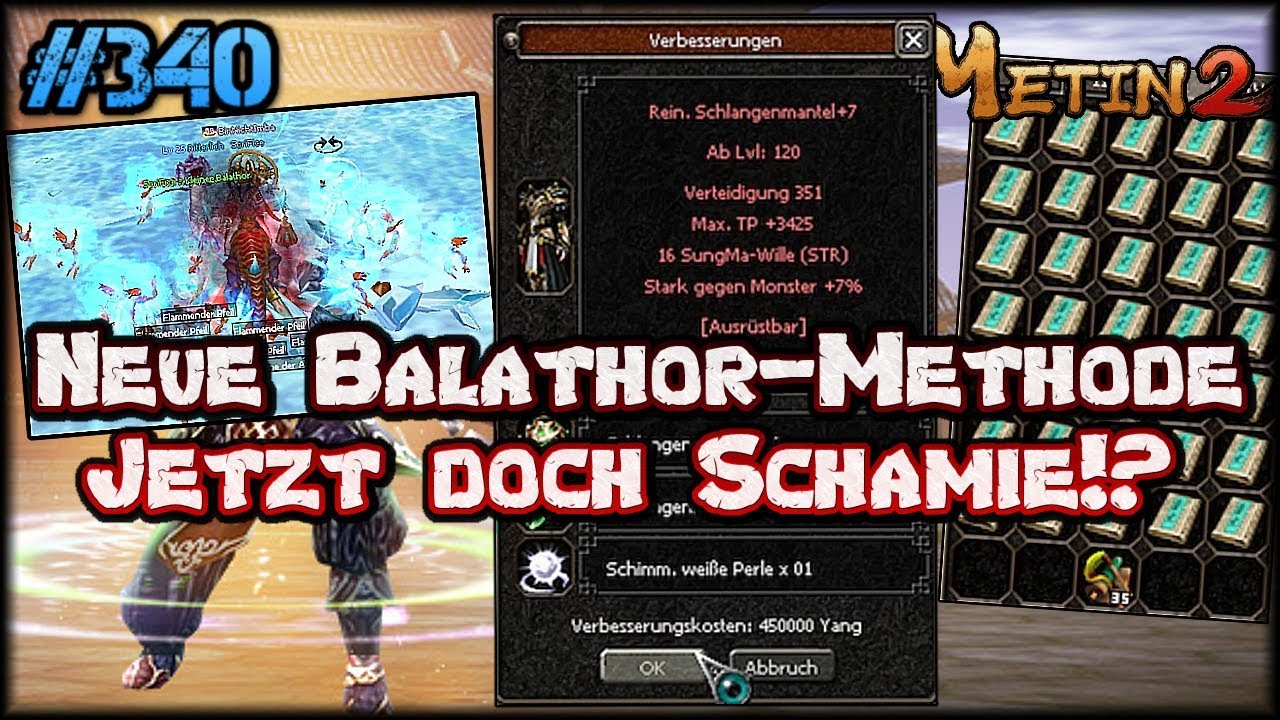 Metin2.de RUBY - EPISODE #340 | BALATHOR-TIPP! | Schamie-EQ & Mehr ...