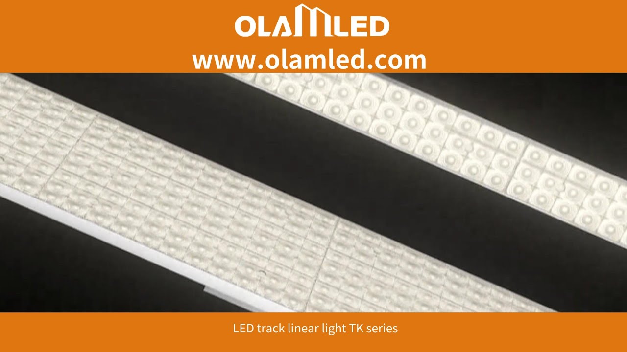 LED track linear light TK series - YouTube