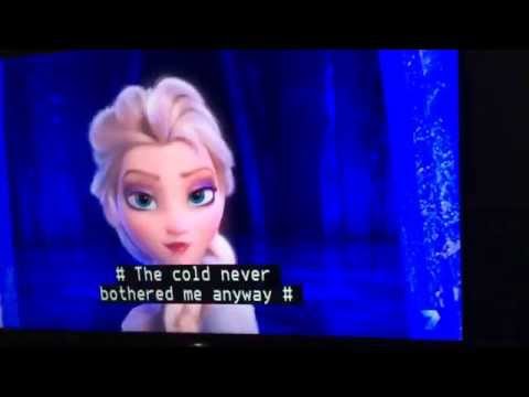 Walt Disney Frozen the sing song is let lt go - by Idina Menzel