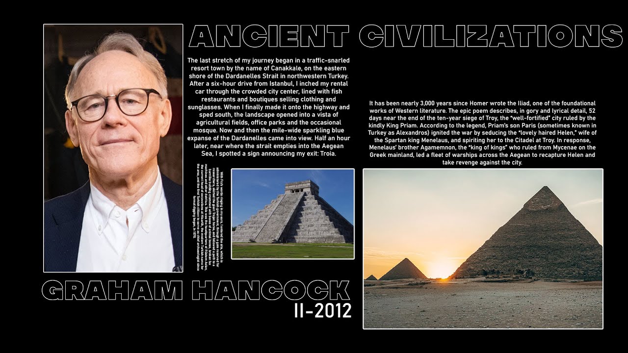 VIDEO FOR SLEEP😴 Graham Hancock – Lecture on Ancient Civilizations ...