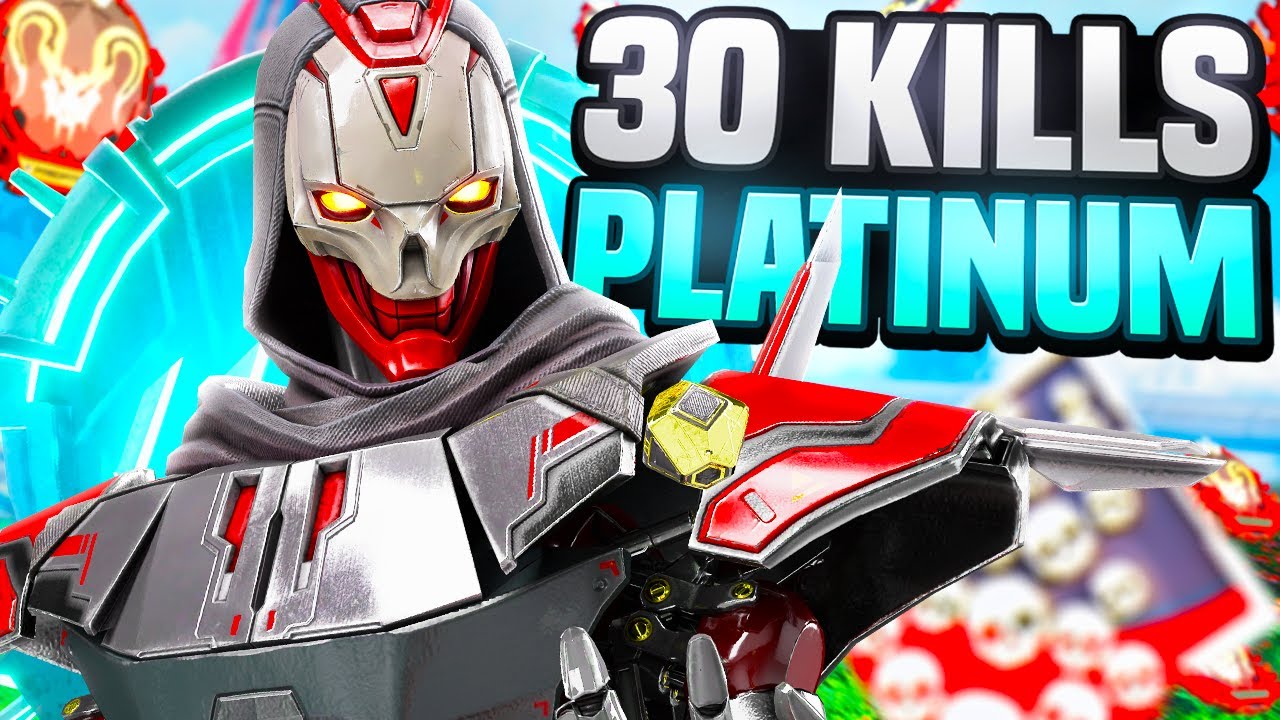 30 Kills SOLO Platinum Ranked (Apex Legends) - YouTube
