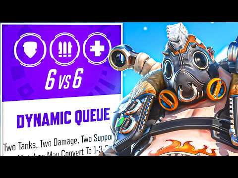 So I tried 6v6 Dynamic Queue Quick Play Hacked | Overwatch