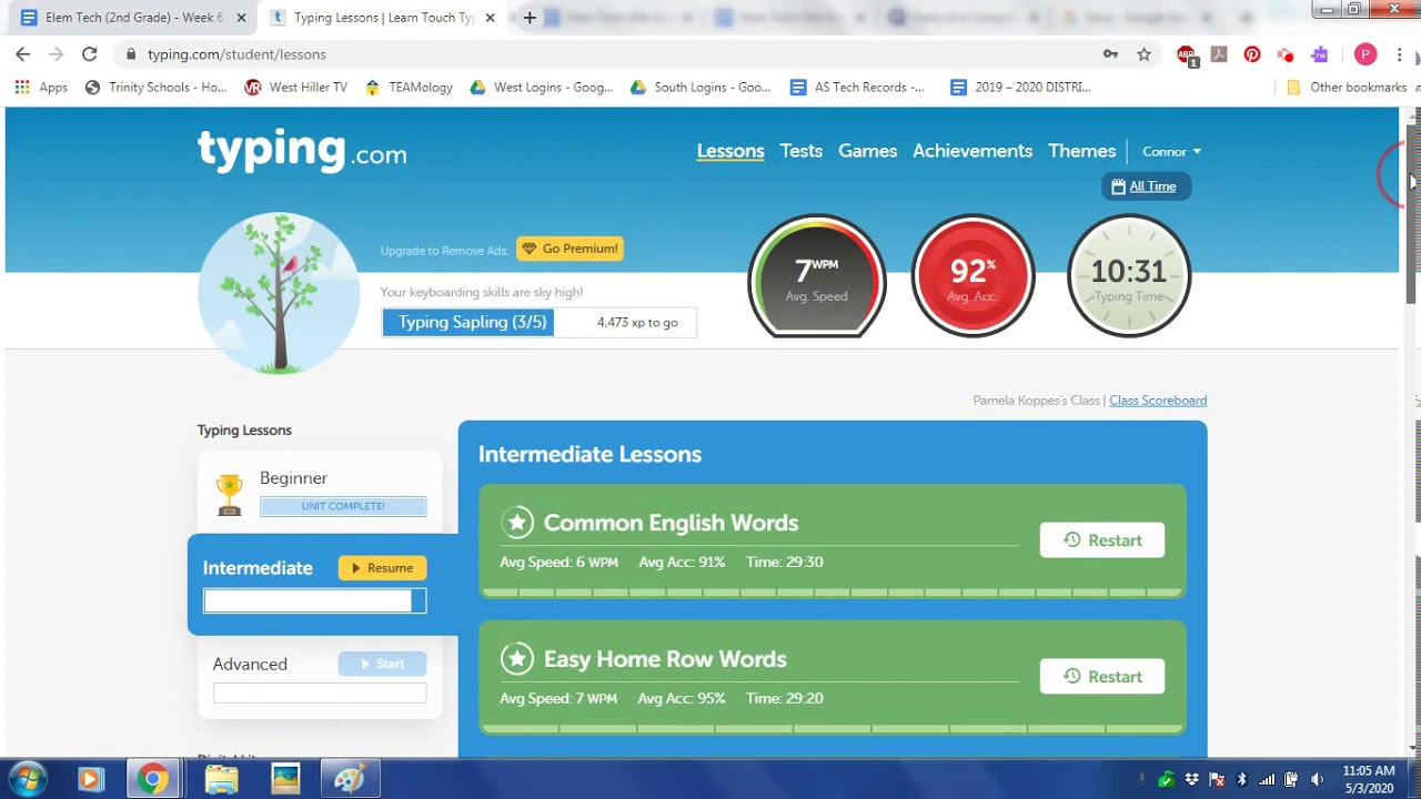 Typing.com Instructions - YouTube