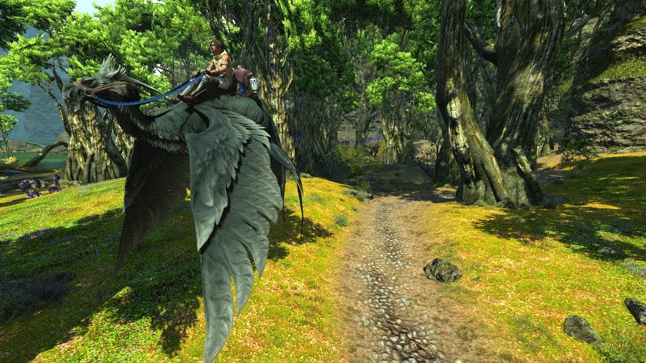 FFXIV | Amaro Mount Showcase - YouTube