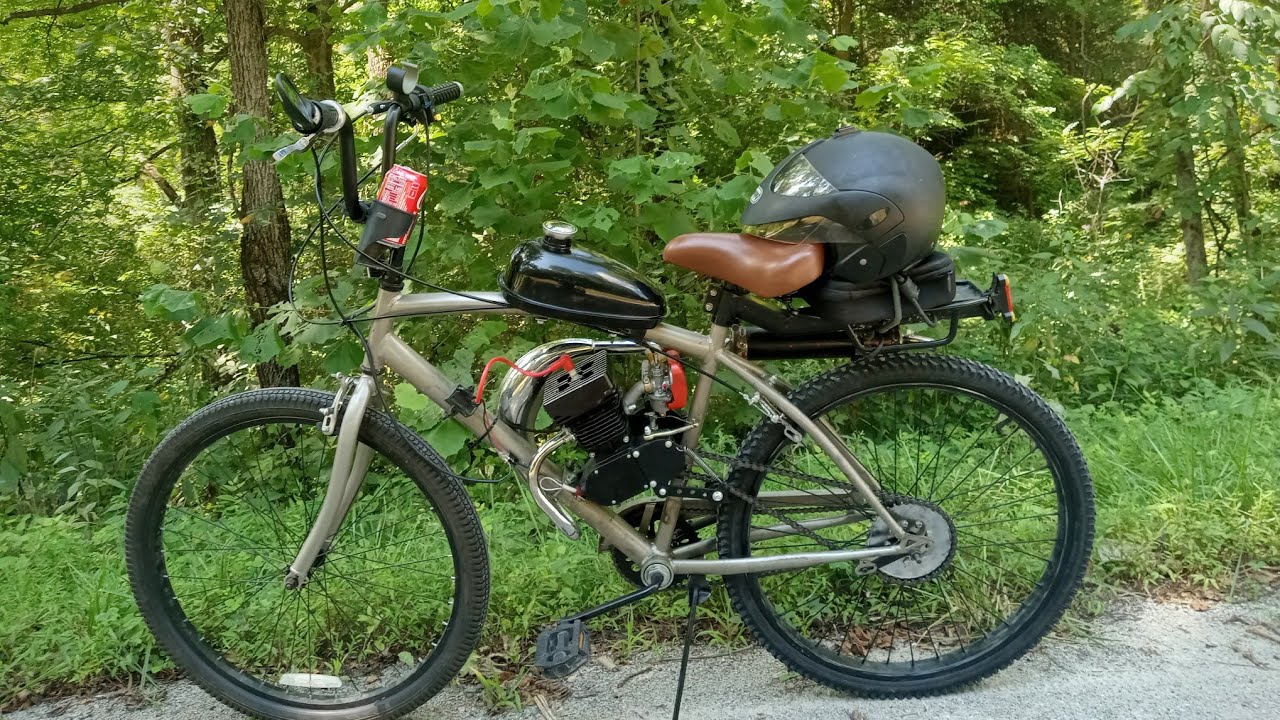 A chill ride in the country on the Kent motorized bicycle # ...