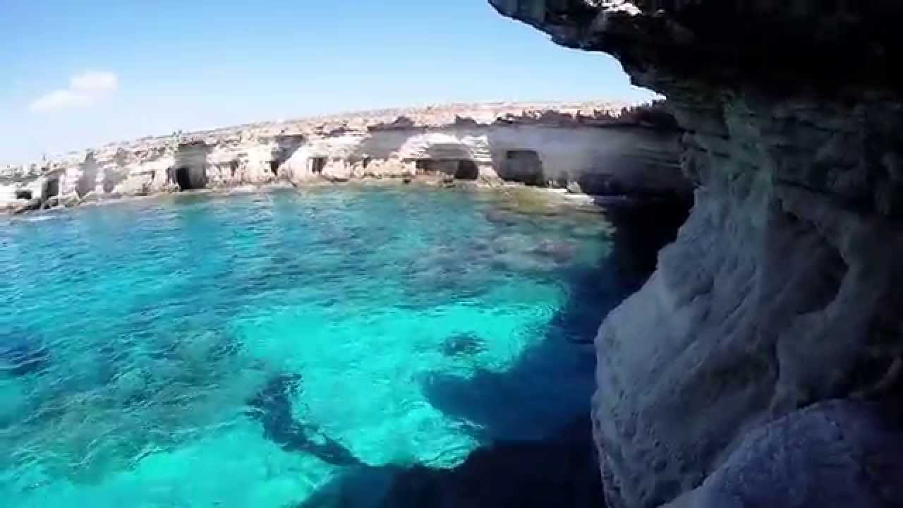 Cyprus Kavo Greko / Cape Greco 2014 Cave Jumping GoPro HD - YouTube