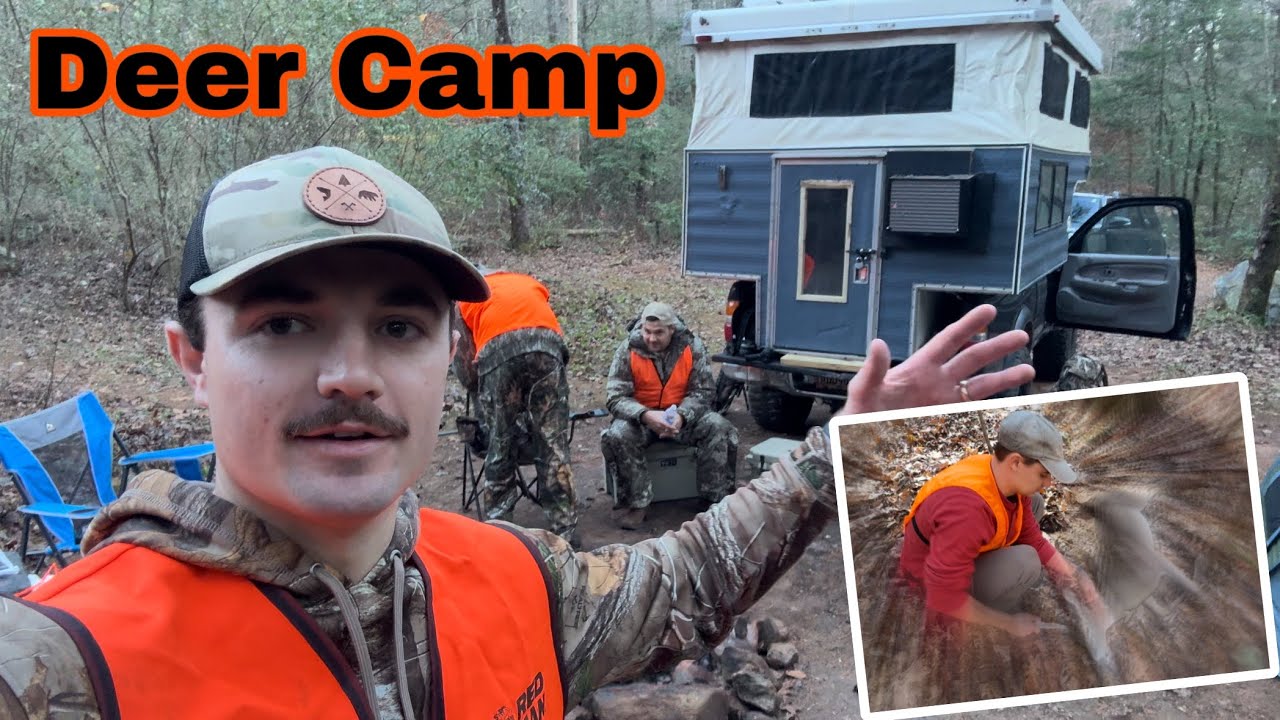 DEER CAMP on the Chattahoochee National Forest!! - YouTube