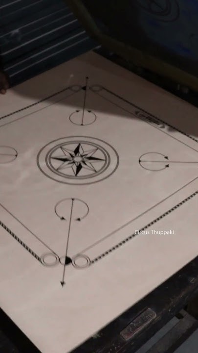Handmade Carrom Board Making - YouTube
