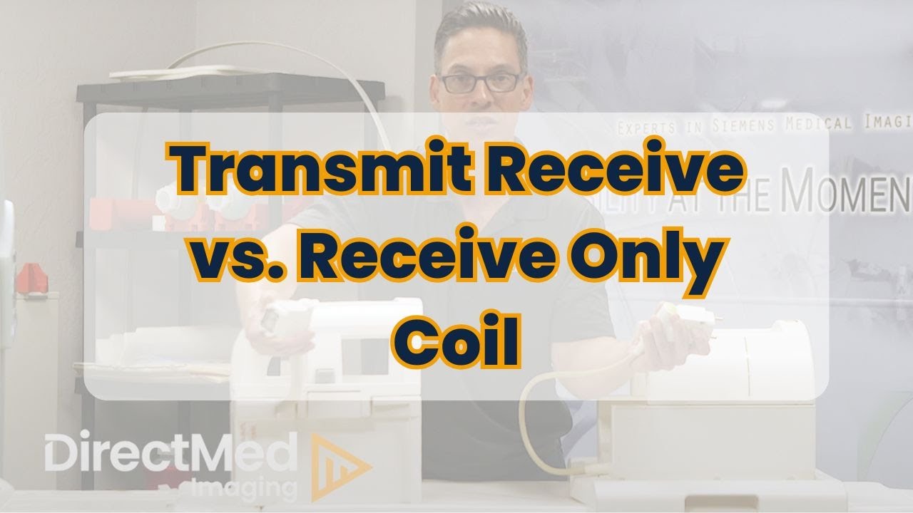 Difference Between Transmit Recieve Coil and a Recieve Only Coil - Tech ...