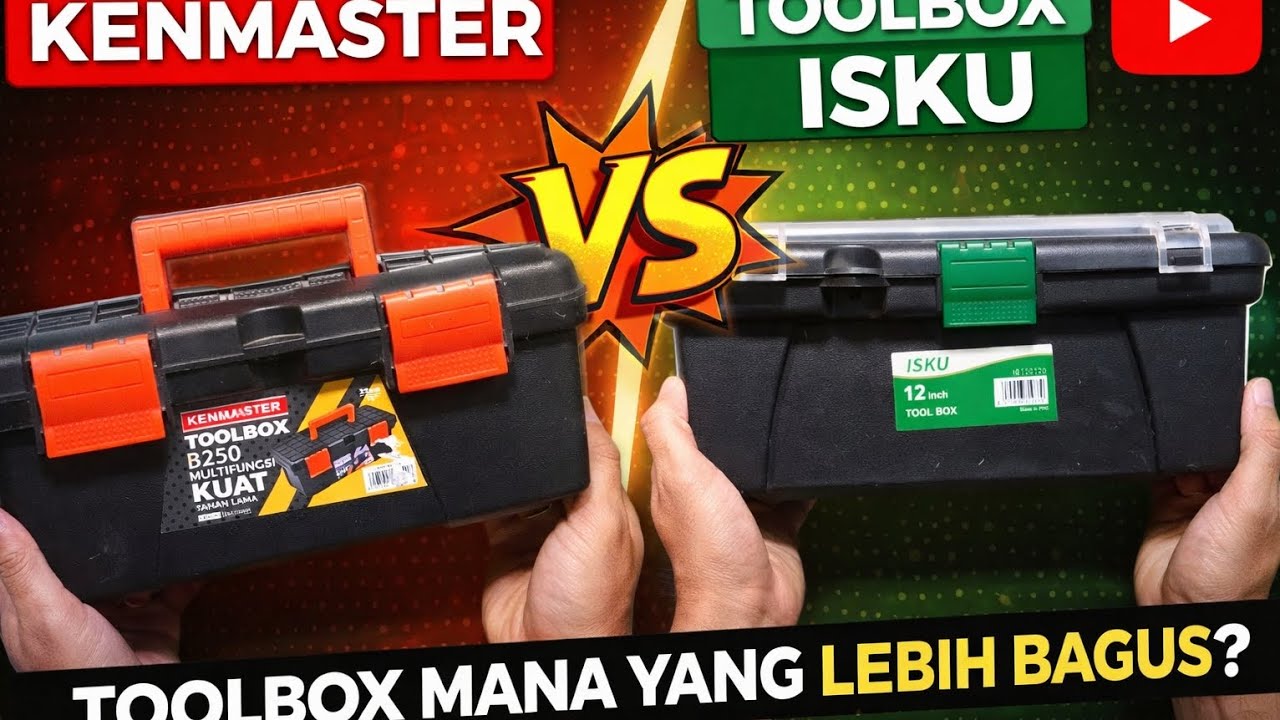 Toolbox Kenmaster vs ISKU – Review Jujur 2 Tahun Pakai - YouTube