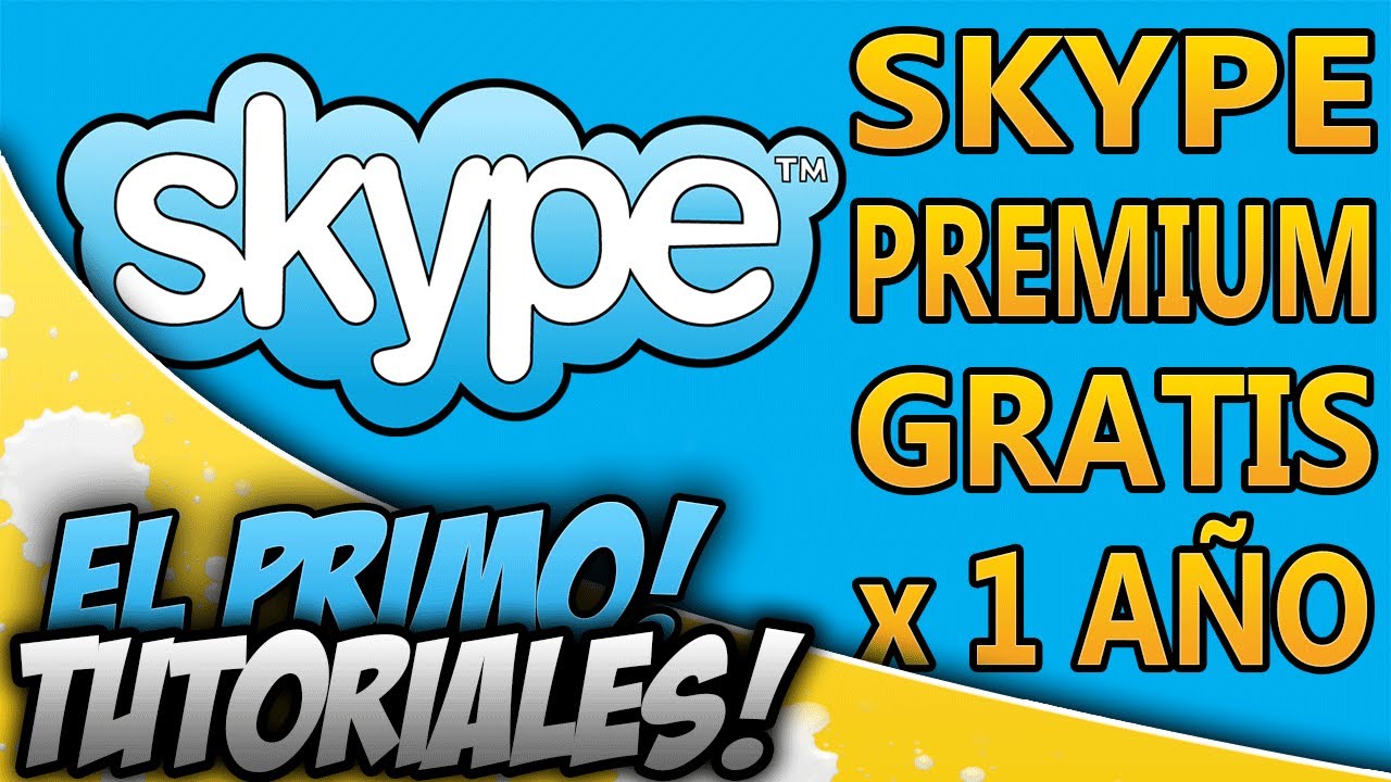 COMO CONSEGUIR SKYPE PREMIUM GRATIS POR "1 AÑO" / HOW TO GET SKYPE ...