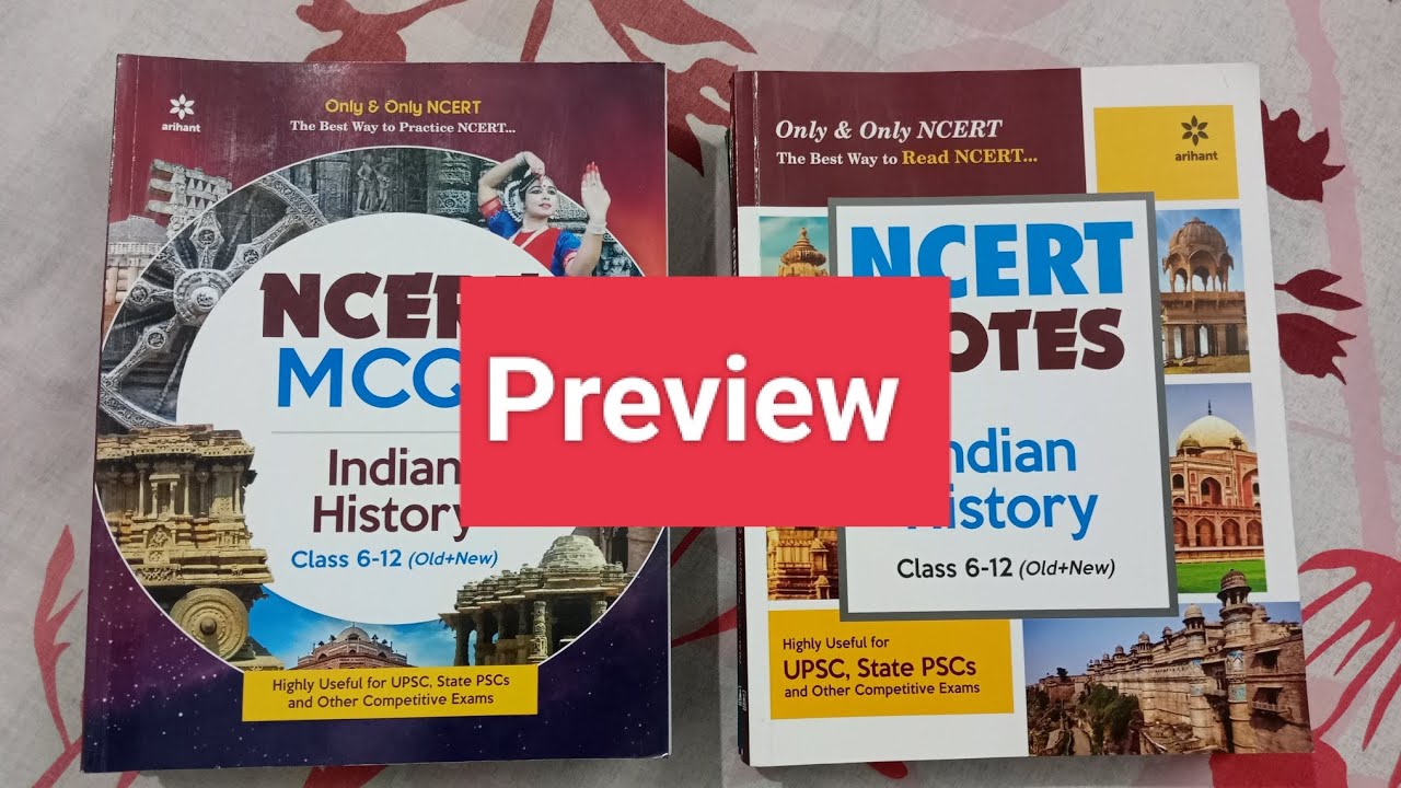 Preview of Arihant NCERT NOTES & MCQ Books | MCQ Book For WBCS | NCERT ...