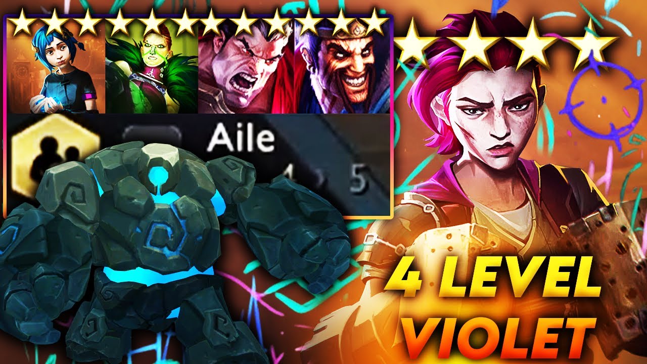 | TFT Set 13 YENİ AİLE 4 (DÖRT) LEVEL VIOLET CARRY!! | Elofel - YouTube