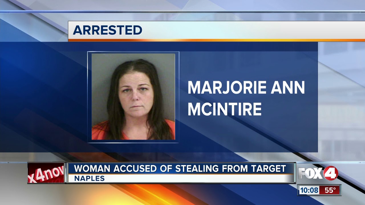 Woman Accused of Stealing from Target - YouTube