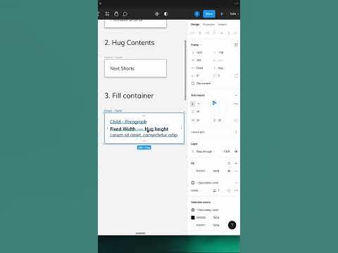 Auto layout Fill Container in Figma - YouTube