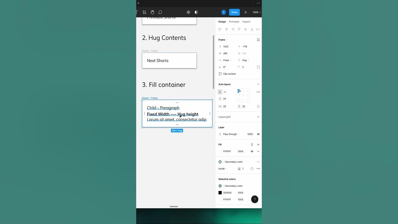Auto layout Fill Container in Figma - YouTube