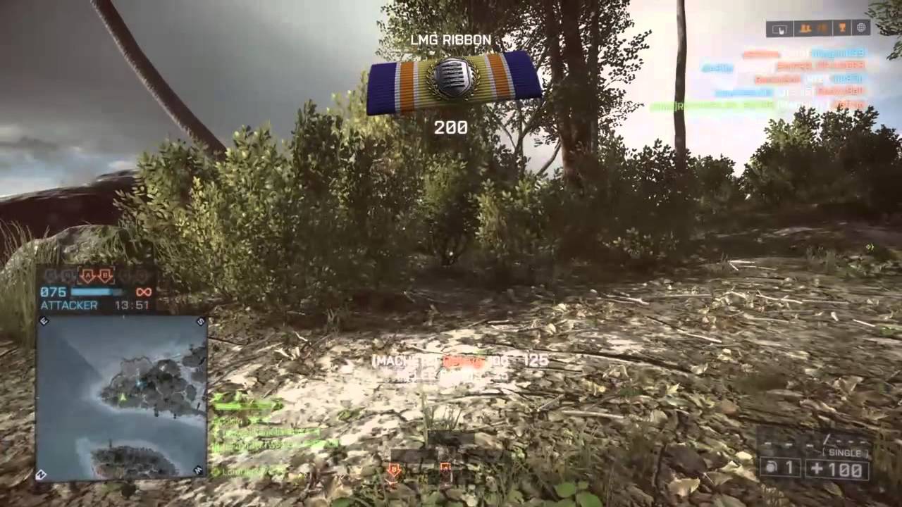 BATTLEFIELD 4 Gun Review: RPK-12 SAW - YouTube