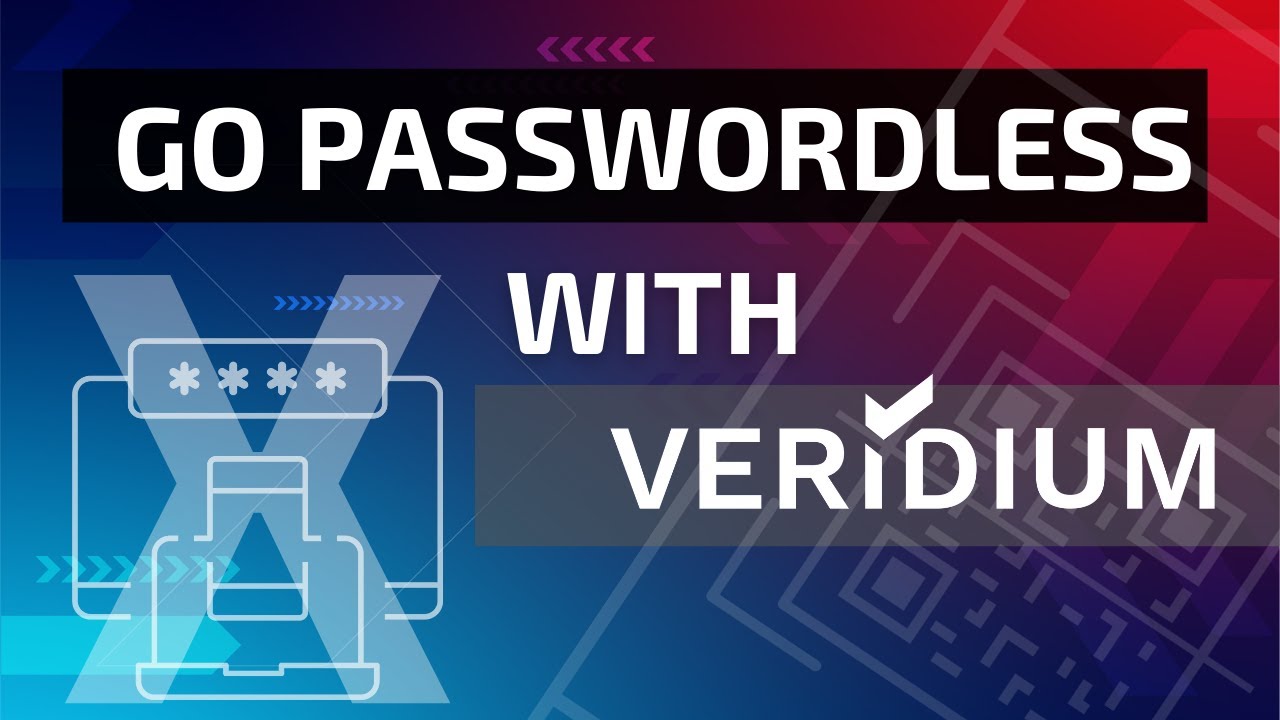 Using Veridium for Passwordless Authentication - YouTube