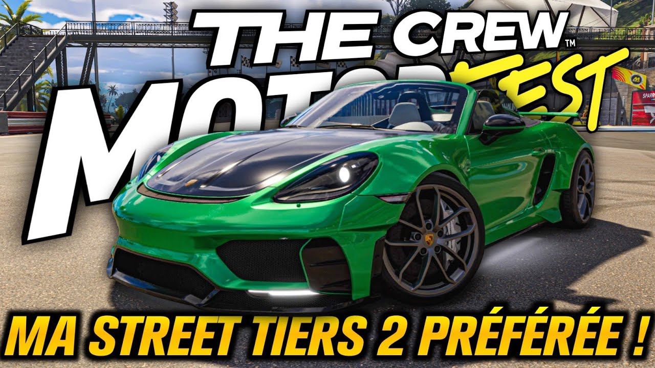 THE CREW MOTORFEST - Porsche 718 Spyder Custom & Test : GROS COUP DE ...