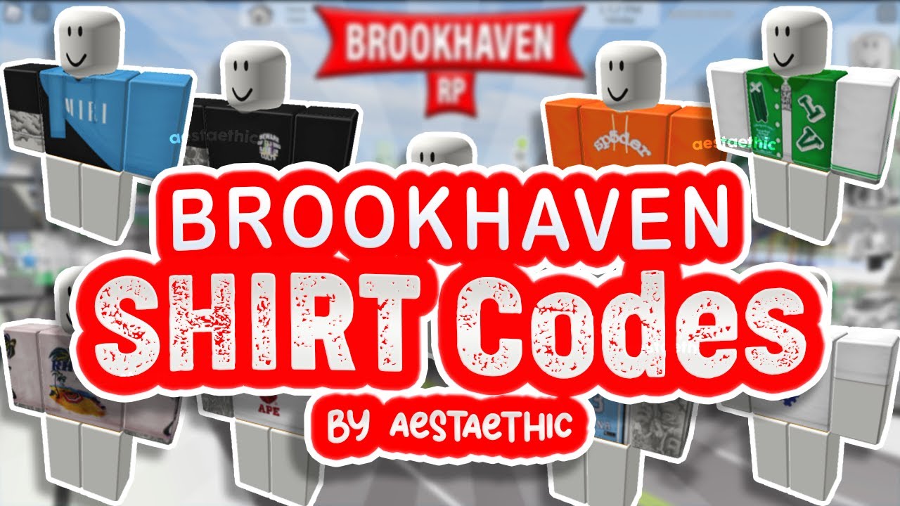 popular BROOKHAVEN SHIRTS CODES 💟 ️‍🔥 Bloxburg & Berry Avenue PT.1! # ...