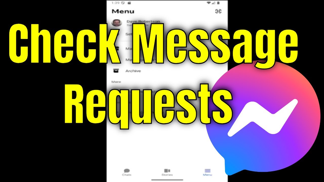 How To Check Message Requests On Messenger [Guide] - YouTube