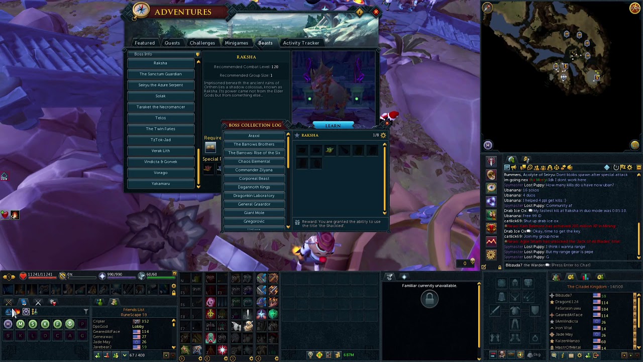 Raksha Thoughts - Fight & Drops - RS3 - YouTube